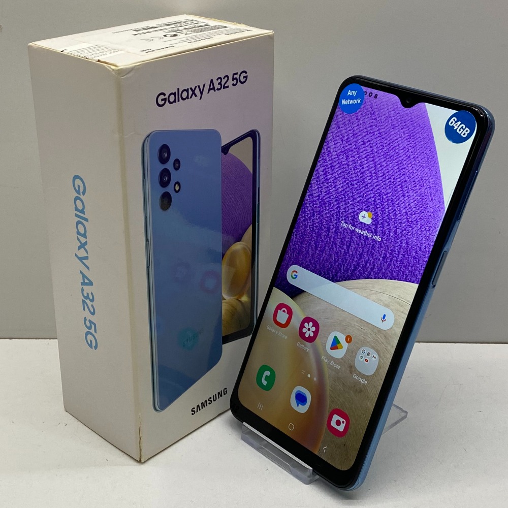 Samsung Galaxy A32 5G Unlocked Model SM-A326B/DS 64GB Awesome Blue ...